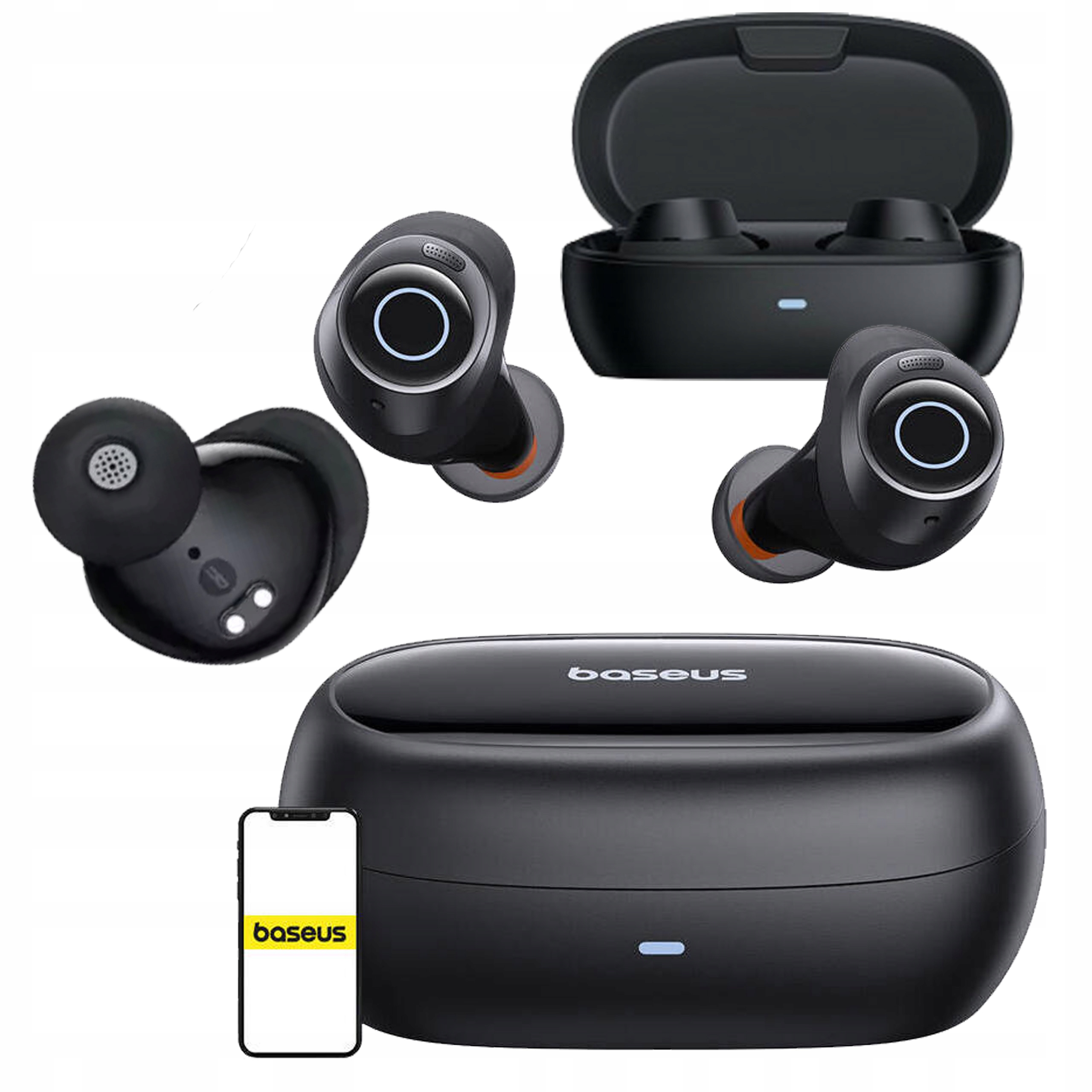 Słuchawki bezprzewodowe dokanałowe Baseus Bowie MA20 - porównaj ceny ...