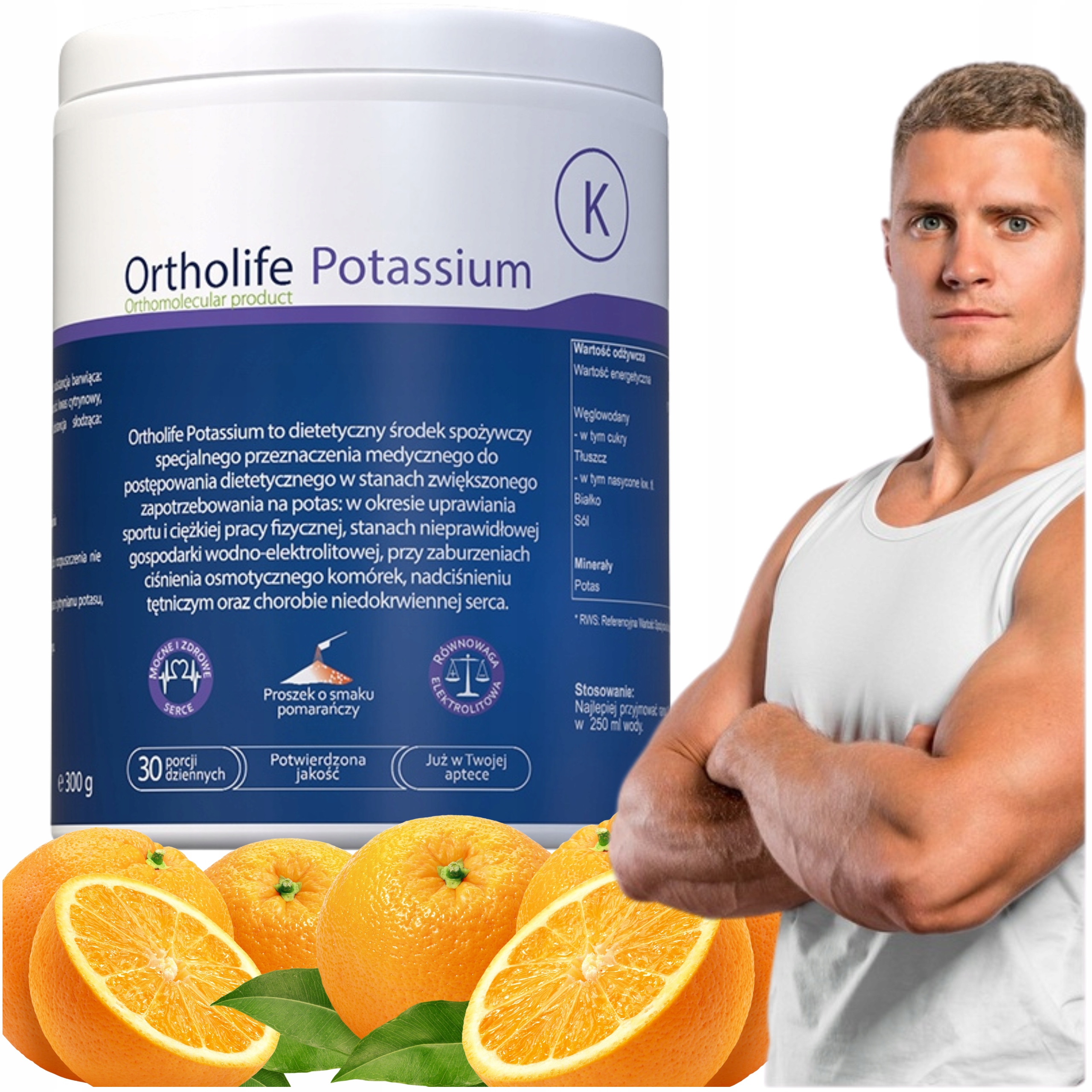 Ortholife - Kálium, 300 g za 9300.00HUF-ért - Allegro