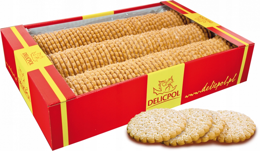 Herbatniki Delicpol z cukrem 2.5kg (5905784915562) • Cena, Opinie ...