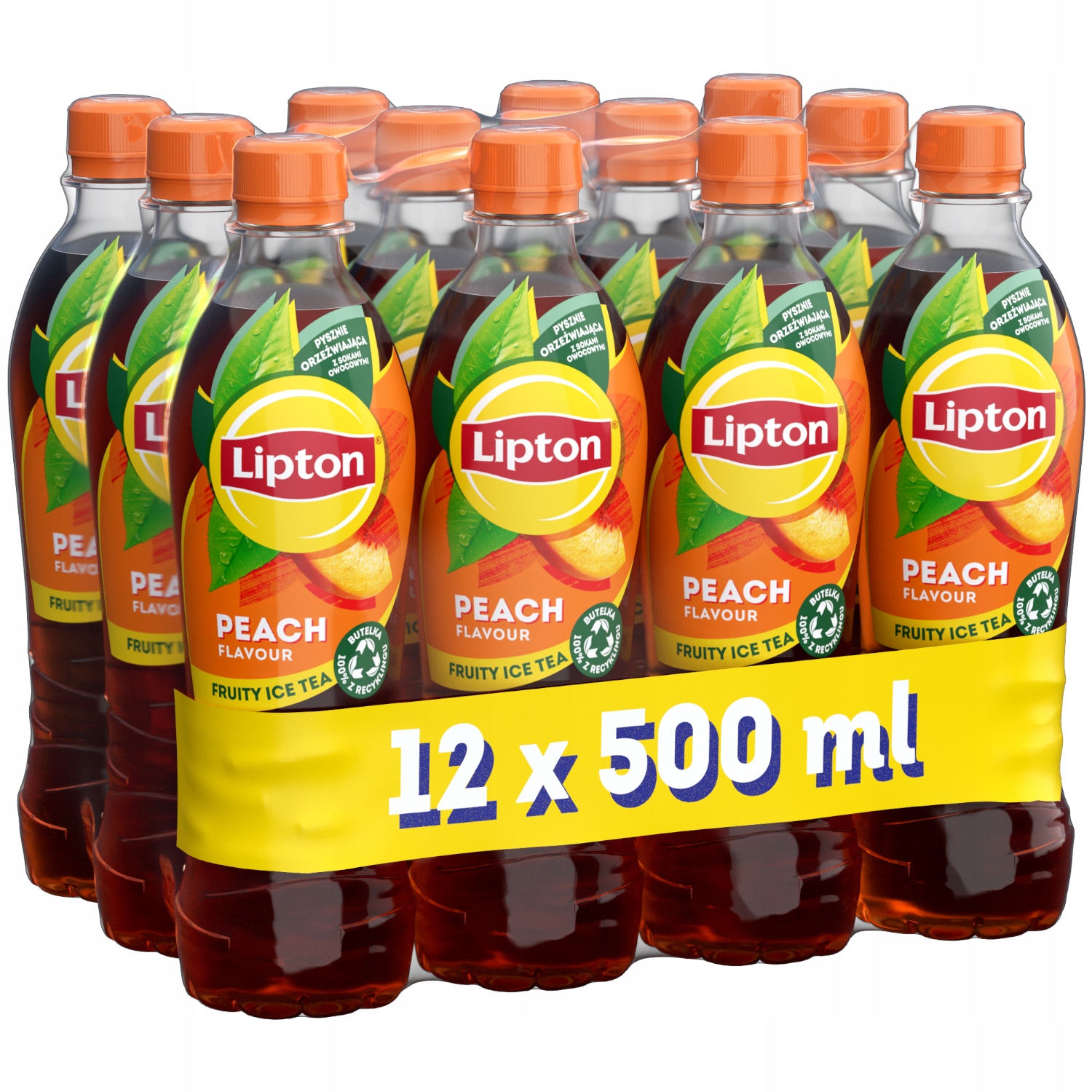 Lipton Ice Tea Napój herbaciany o smaku brzoskwiniowym 500 ml ...