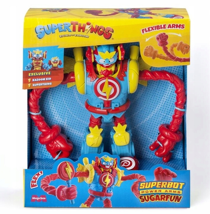 SUPERTHINGS SUPERBOT POWER ARMS SUGARFUN ZINGS 13713744954 - Sklepy ...