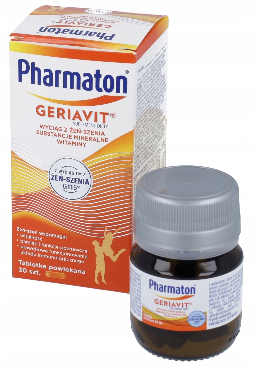 PHARMATON GERIAVIT witaminy i minerały 30 tabletek (5902502364213 ...
