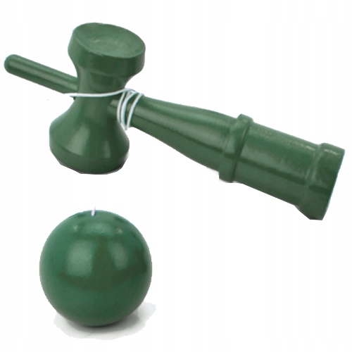 KENDAMA JAPOŃSKA GRA ZRĘCZNOŚCIOWA ZIELONA SPRYTNA RĄCZKA PRO KIDS ...