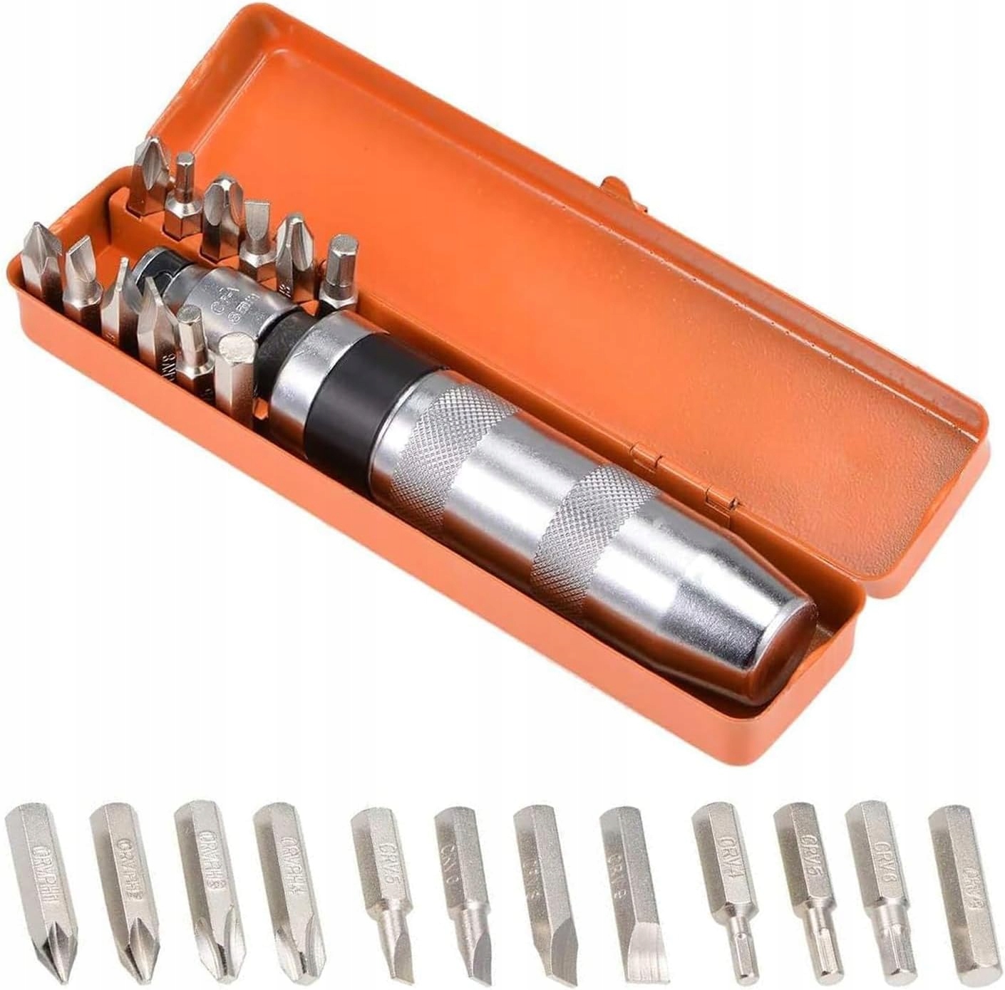 WKRĘTAK UDAROWY DO PODBIJANIA WYKRĘTAK BITY ZESTAW 12EL. 5903738513819 ...