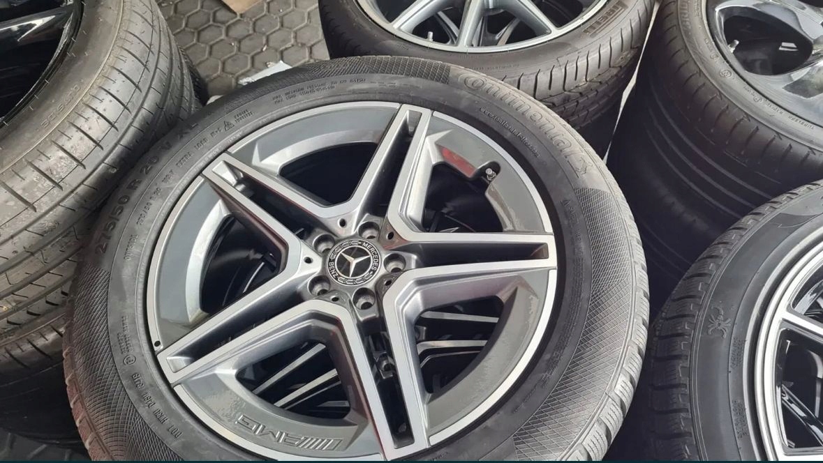 Nowe koła mercedes W167 GLE GLS 20 cali AMG ZIMA za 16000 zł z ...