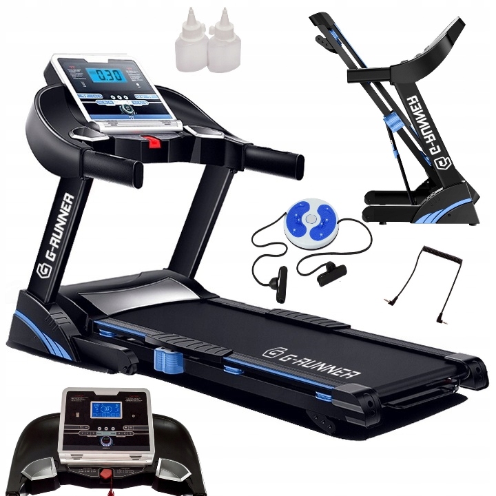 BIEŻNIA ELEKTRYCZNA G-RUNNER 550 AMORTYZACJA WZNIOS USB GŁOŚNIKI ...