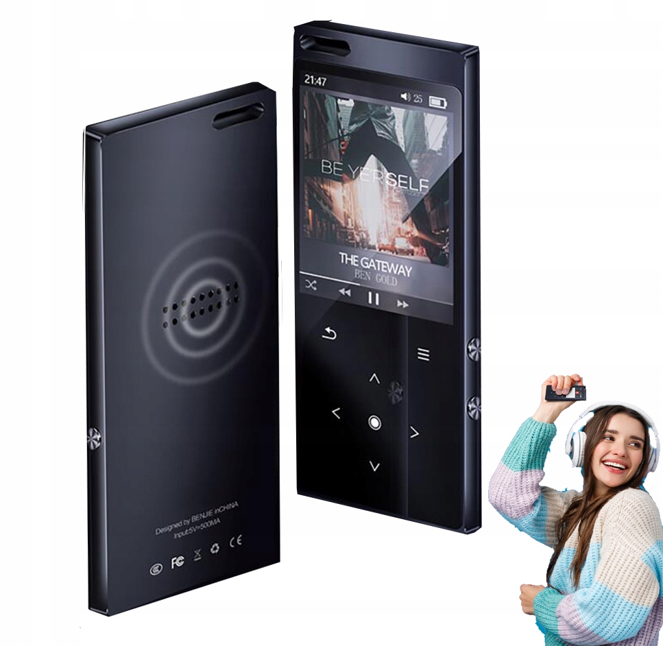 ODTWARZACZ MP4 64G FM DYKTAFON ODTWARZACZ MUZYKI Z BLUETOOTH 5.2 +SŁUCHAWKI - Sklep, Opinie ...