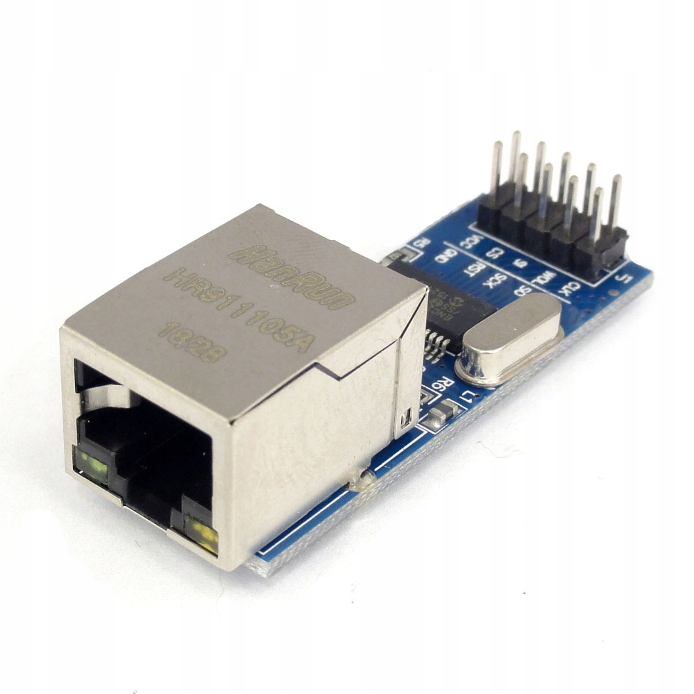 Moduł Ethernet mini ENC28J60 SPI RJ45 Arduino - Sklep, Opinie, Cena w ...
