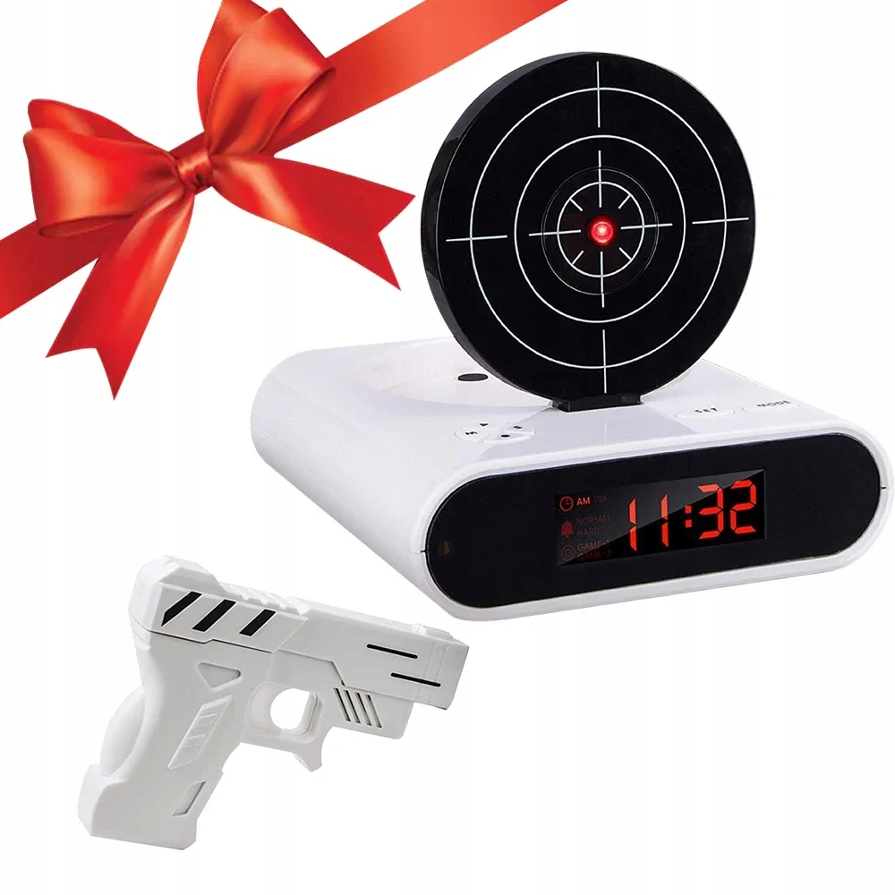 Gun Alarm Clock - Niska cena na Allegro.pl