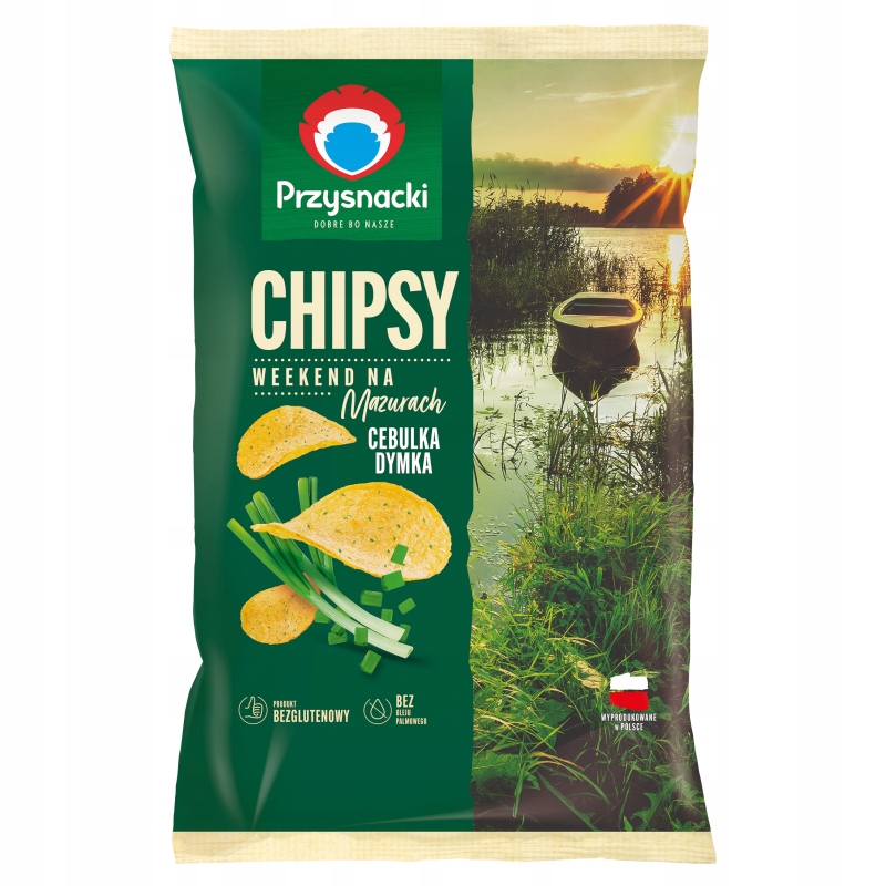 Przysnacki Chipsy cebulka dymka 130 g (5900073022044) • Cena, Opinie • Chipsy, chrupki, nachosy ...
