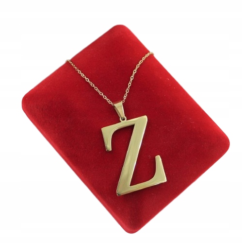 DUŻA Literka Z DUŻA Litera Z 316L • Cena, Opinie • Naszyjniki ...