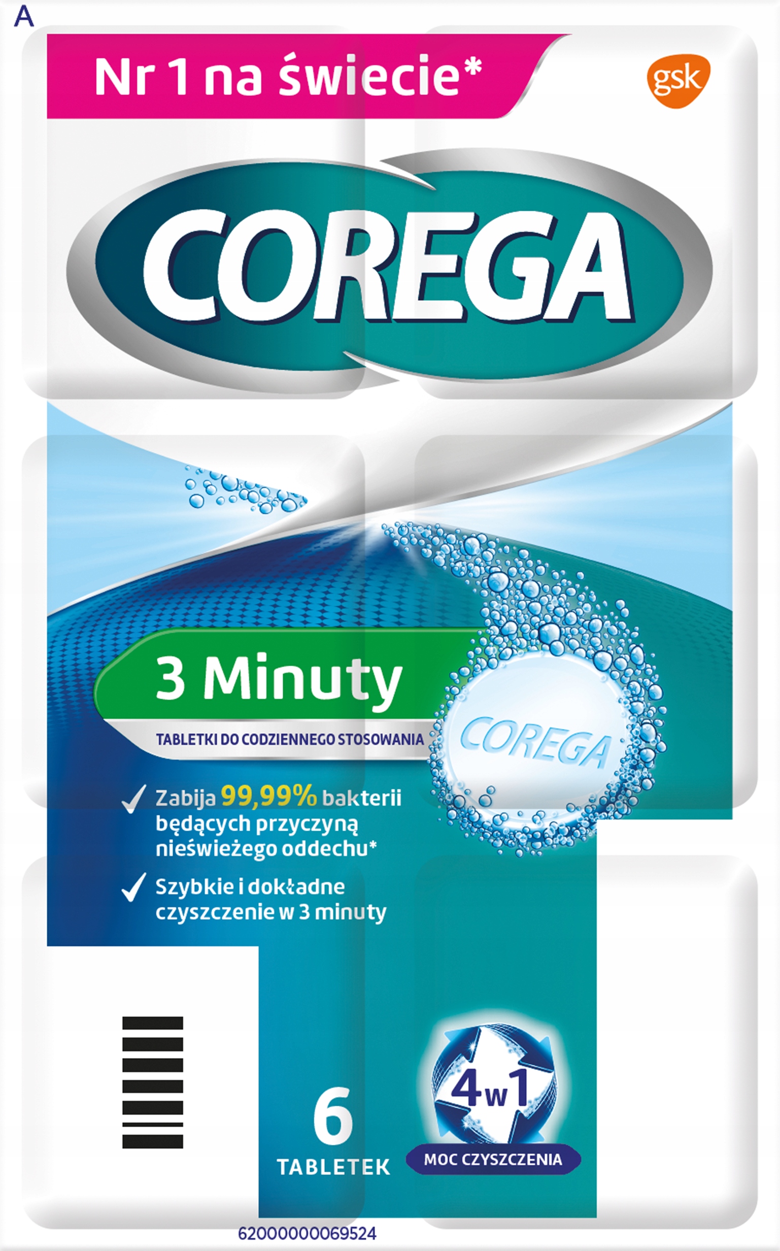 Corega Tabs tabletki czyszczące do protez 6 tabletek - porównaj ceny ...