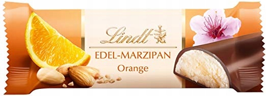 Lindt Baton Marcepanowy Pomarańczowy 50g • Cena, Opinie - Allegro