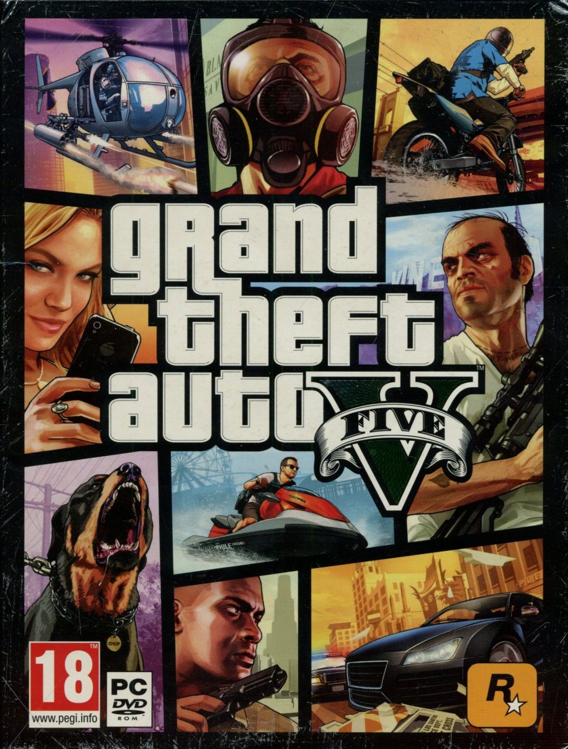 Grand Theft Auto GTA V Five PC DVD-ROM - Stan: Używany 38.58PLN ...