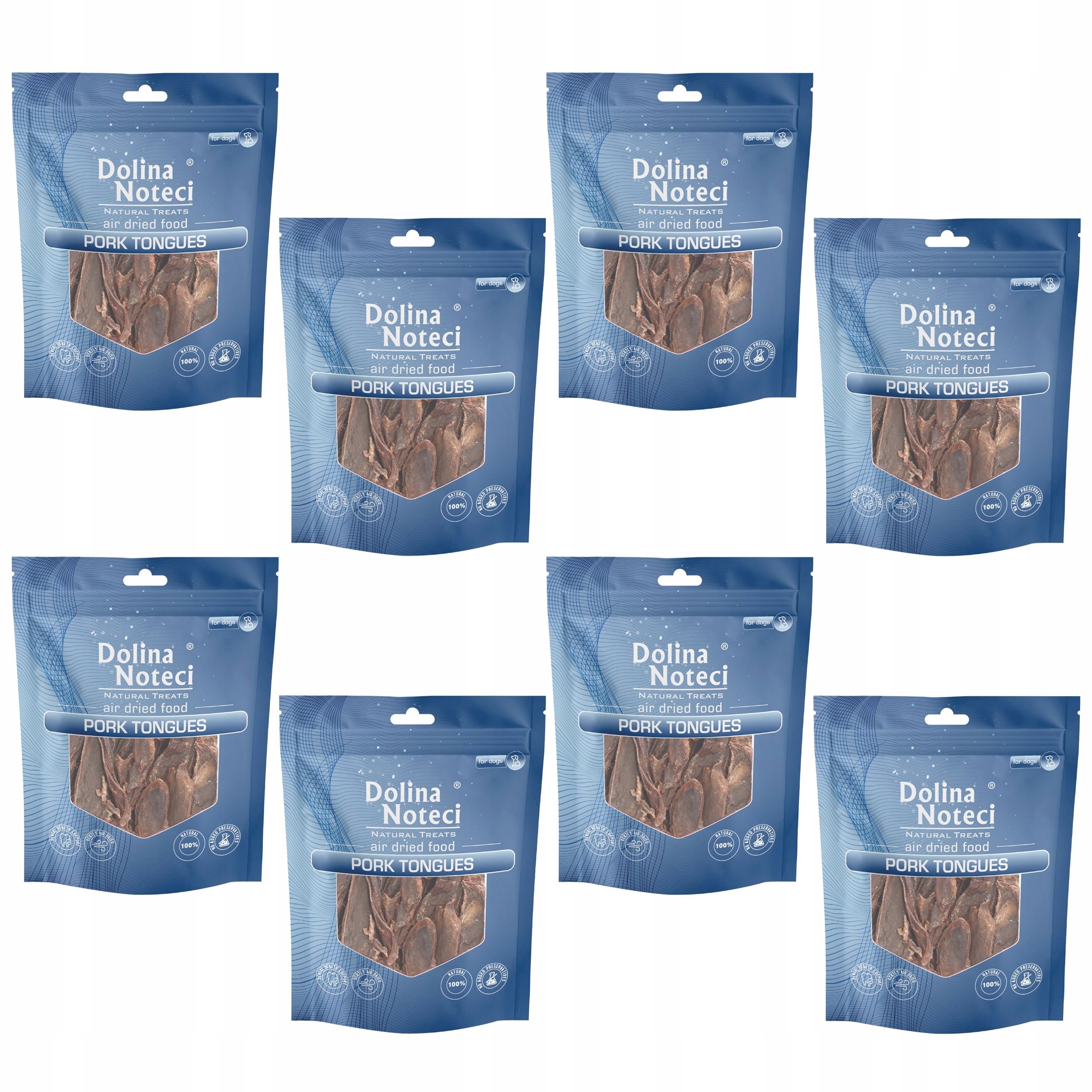 DOLINA NOTECI Ozory Wieprzowe zdrowy przysmak dla psa 8 x 150g ...