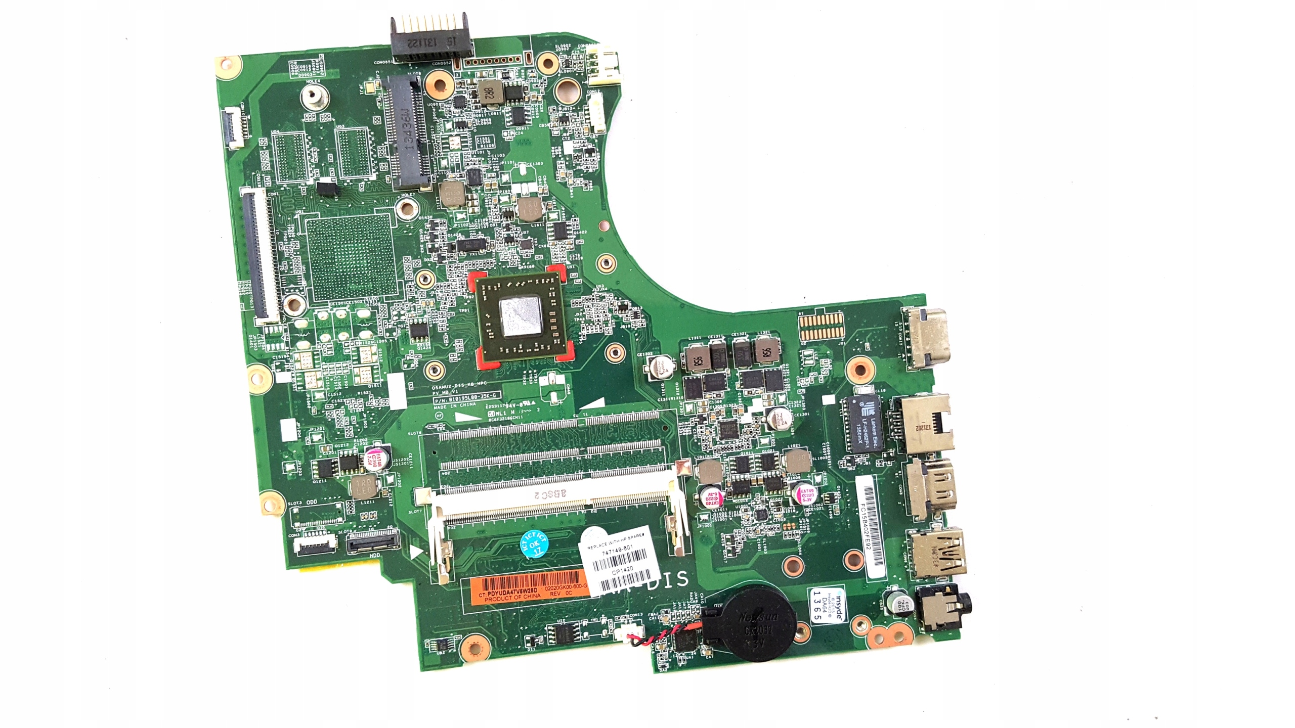 PŁYTA GŁÓWNA LAPTOP HP 255 G2 / AMD E1-2100 • Cena, Opinie - Allegro