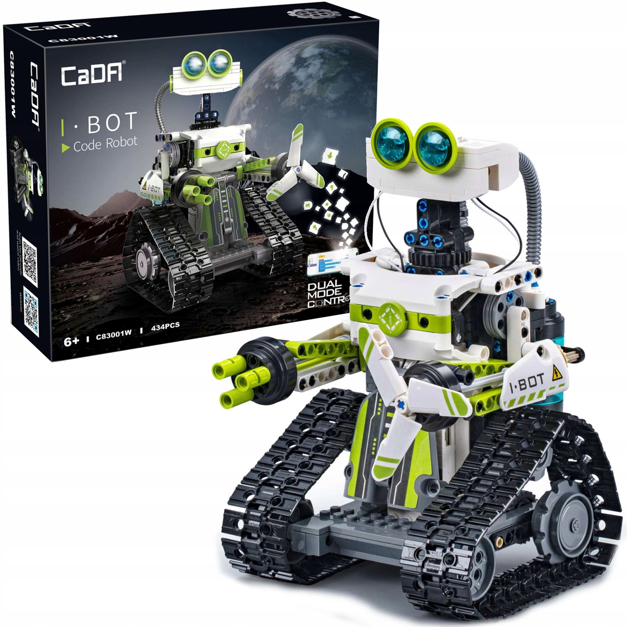 Klocki plastikowe CADA I.BOT Code Robot Zdalne sterowanie C83001W 434 ... Klocki plastikowe CADA I.BOT Code Robot Zdalne sterowanie C83001W 434 ...