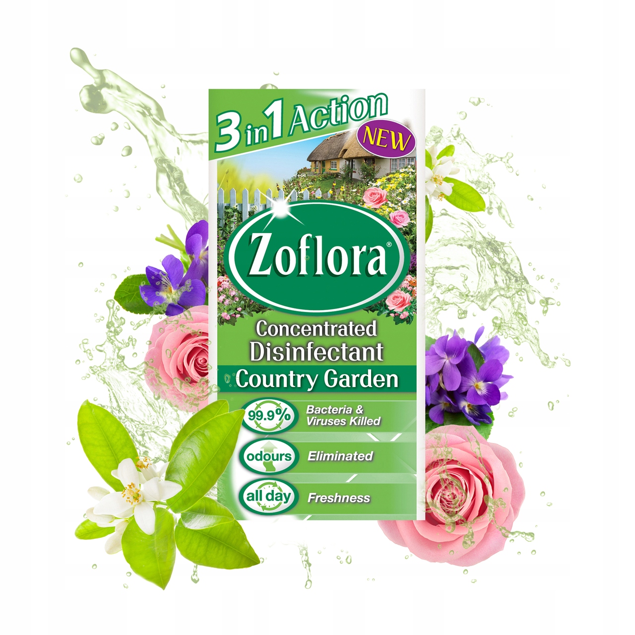 Zoflora koncentrat Garden Country 120 ml 13582970069 - Allegro.pl