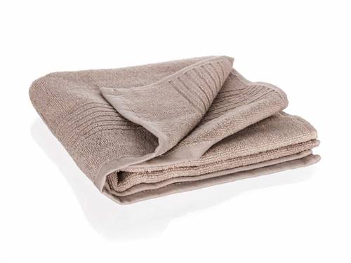 Ręcznik bawełniany LORIS 50x90 cm jasny brąz (8591022509555) • Cena ...