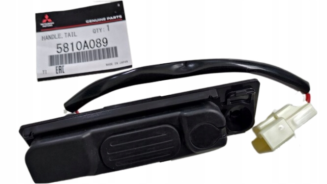 MITSUBISHI ASX PRZYCISK MIKROSTYK KLAPY TYŁ GUZIK GUMKA KLAMKA 5810A089 ...