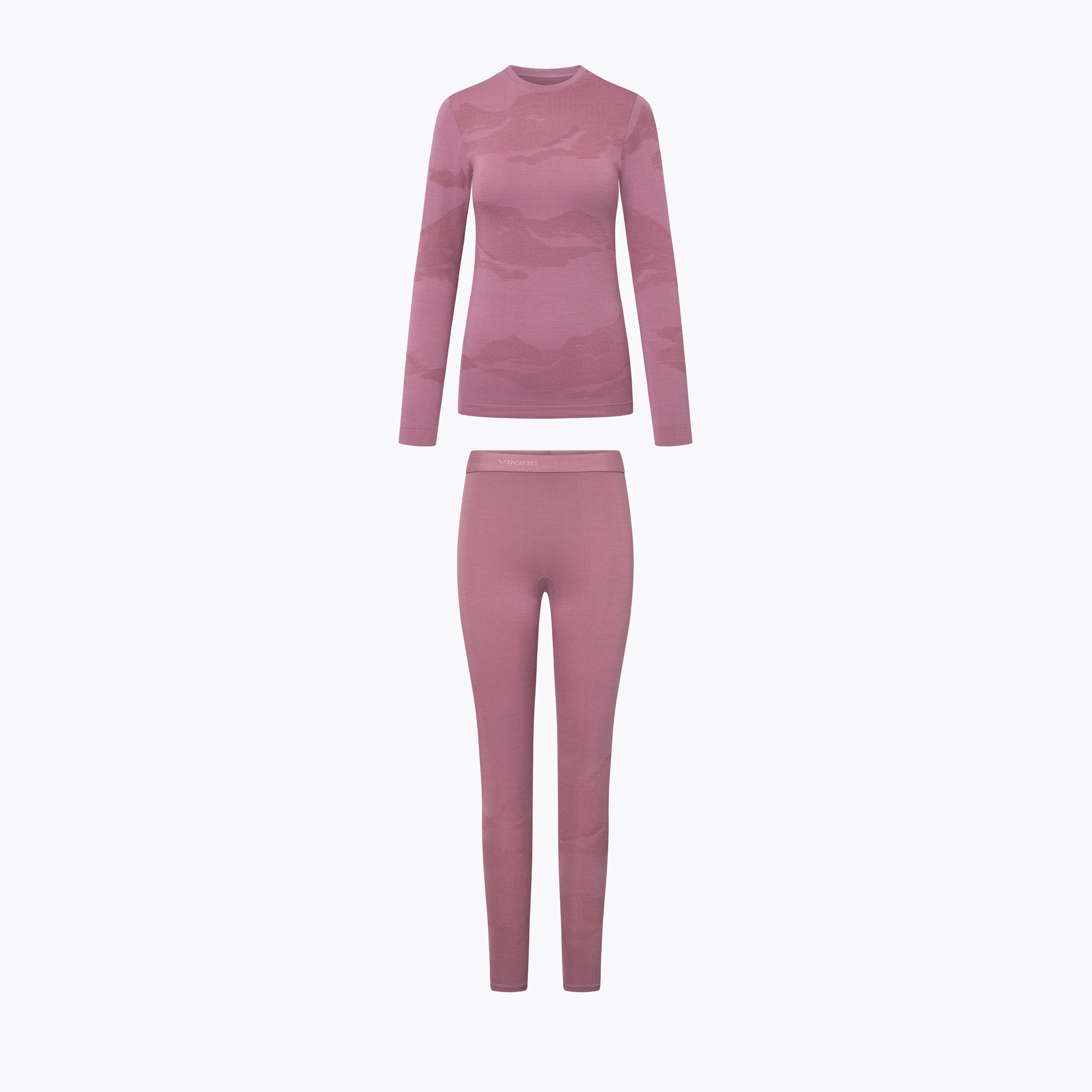 Női termoaktív fehérnemű szett Viking Gasher Lady Set rózsaszín L ...