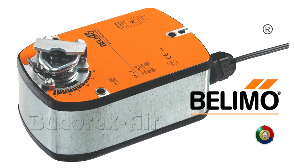 SIŁOWNIK BELIMO LF 24 4 NM ZE SPRĘŻYNĄ POWROTNĄ . (4058448039485 ...