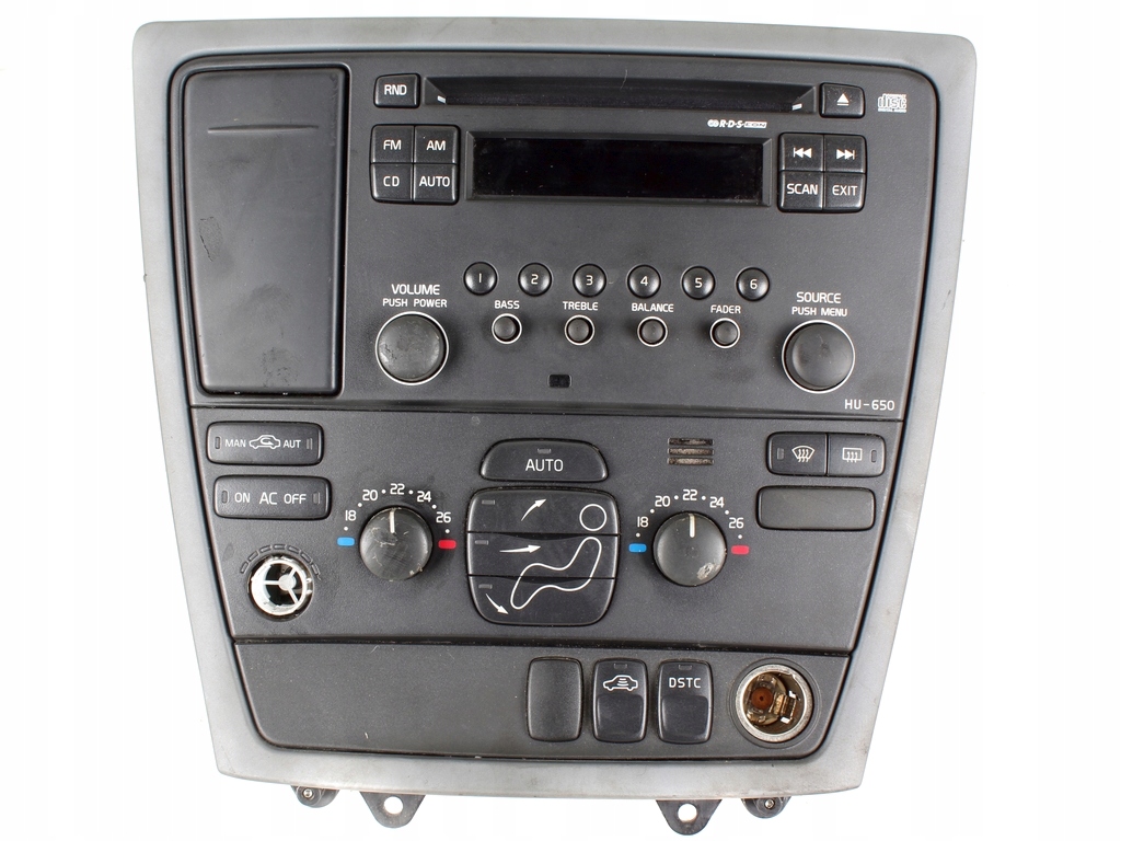 RADIO CD PANEL KLIMATYZACJI NAWIEWU HU-650 VOLVO za 549.00PLN z ...