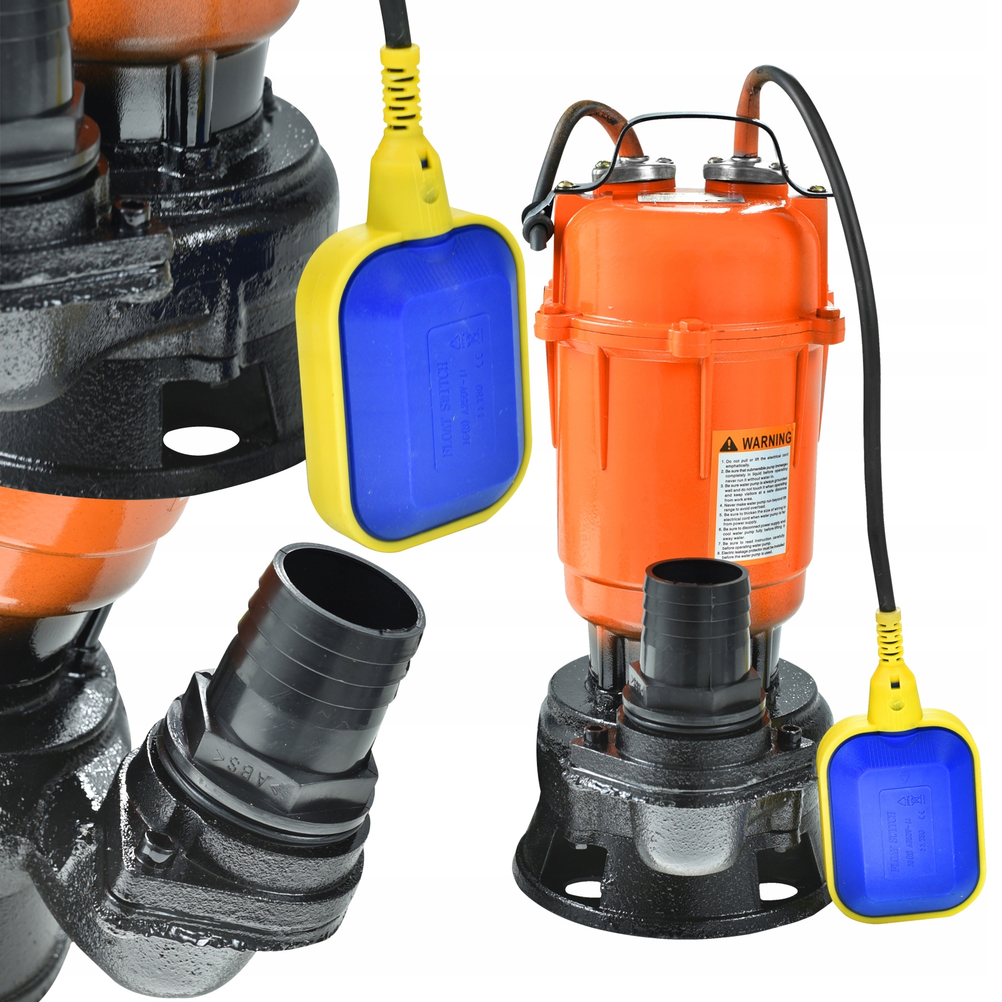 POMPA DO WODY BRUDNEJ CZYSTEJ ŚCIEKÓW Z PŁYWAKIEM (5901180821551 ...