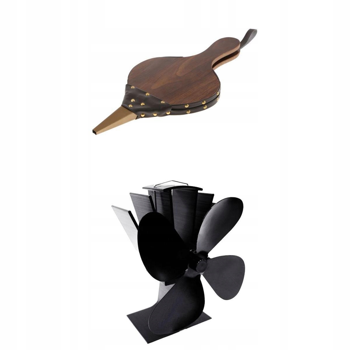 ch-Wood Fireplace Hand Bellows Campfire BBQ Bellow & (235041) • Cena ...