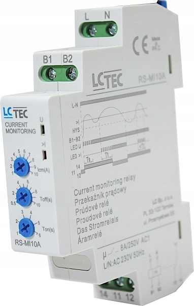 Przekaźnik LC Tec 230 V IP20 8 A • Cena, Opinie - Allegro