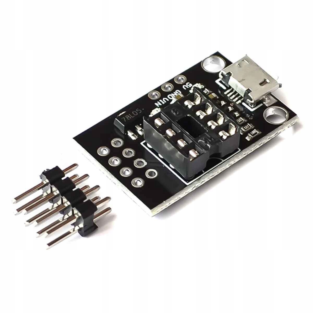 Programator adapter USB ATtiny85 ATtiny25 ATtiny45 - Sklep, Opinie, Cena w Allegro.pl