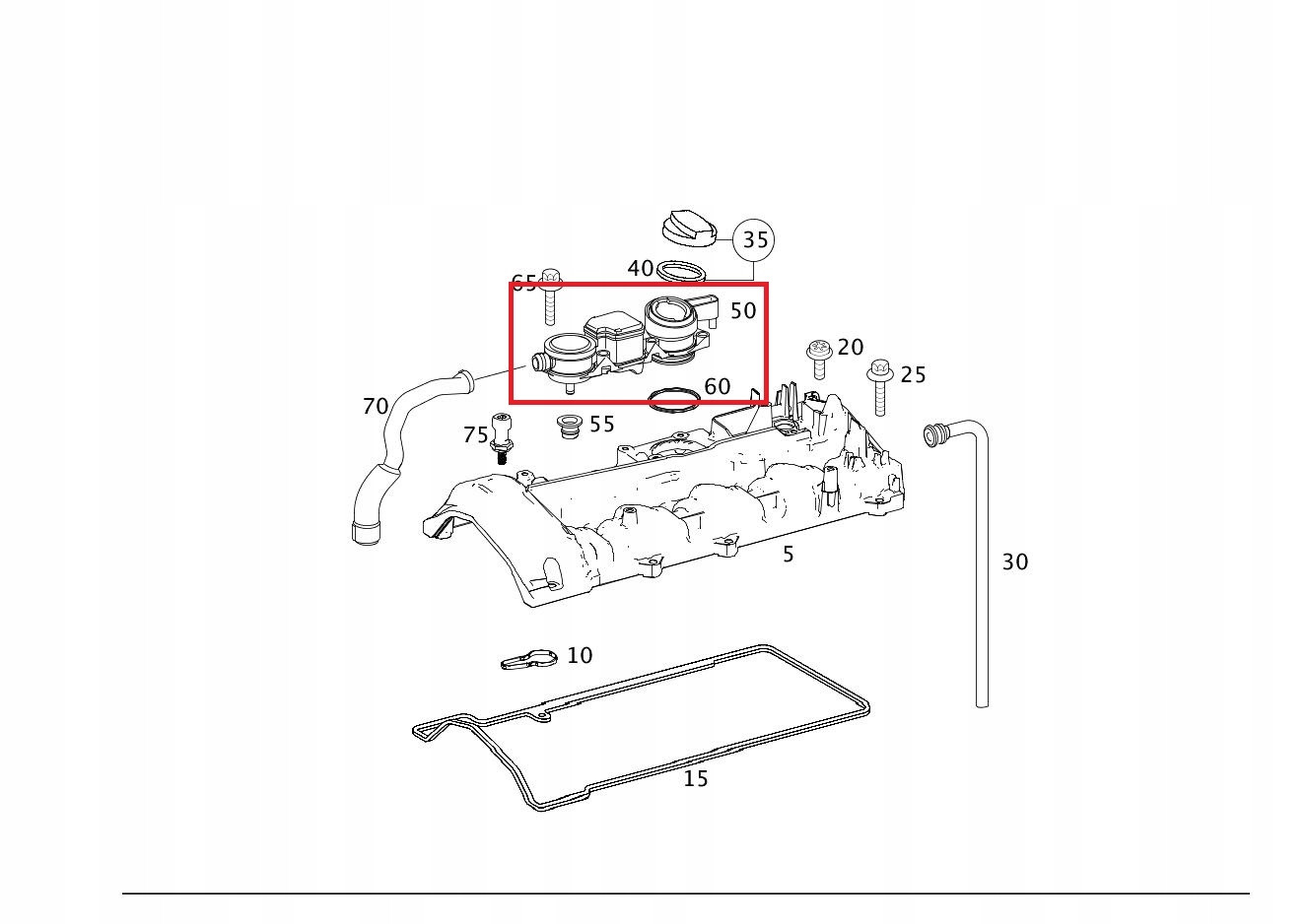 W211 W204 2.2 cdi odma separator oleju 6460101262 • Cena, Opinie - Allegro