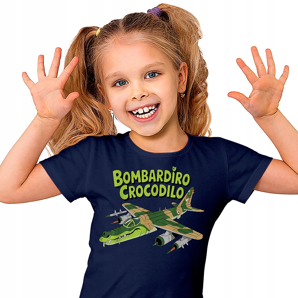 DĚTSKÉ TRIČKO MEMY TIKTOK ITALIAN BRAIN ROT BOMBARDINO CROCODILO 140 za ...