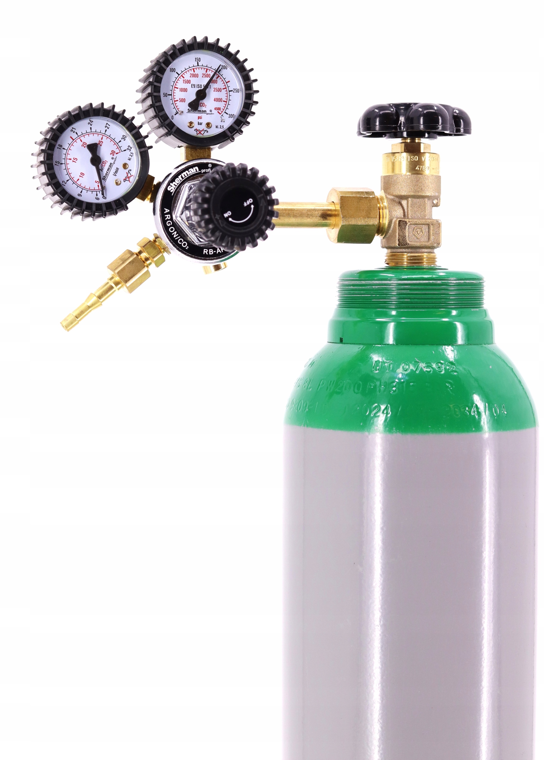 8 literes argon palack 4.8, 200 bar, alumínium TIG hegesztéshez ...