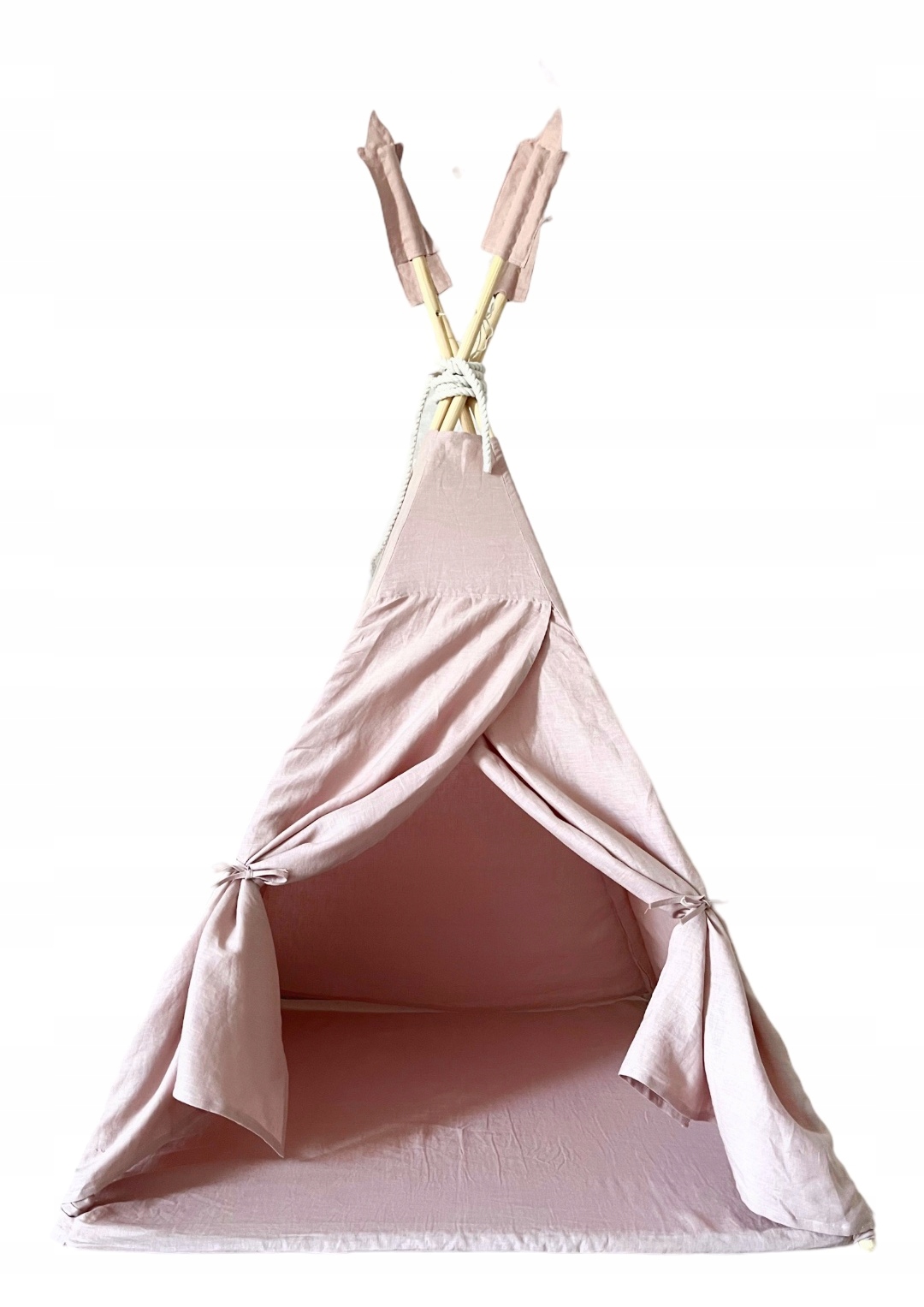 Tipi Teepee Wigwam Stan MONIO pudr růžový za 2672.00CZK - Allegro