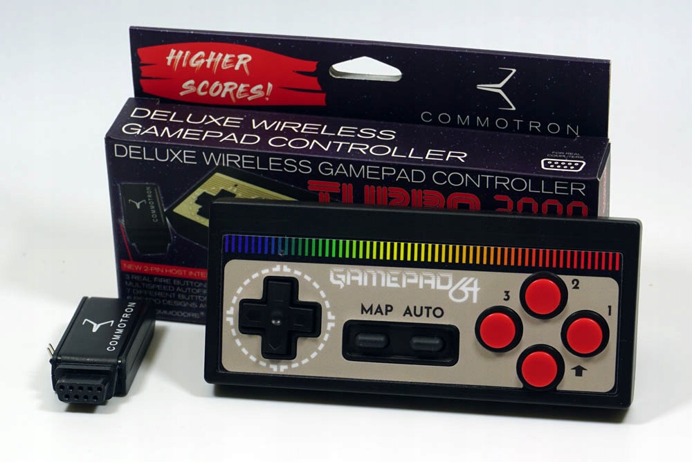 Bezprzewodowy pad --- ZX SPECTRUM COMMODORE ATARI AMIGA joystick ...