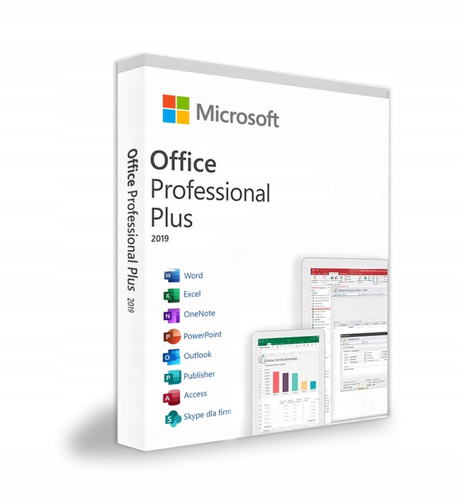 Microsoft Office 2019 Professional Plus BOX TRVALÁ LICENCE NOVÝ za 1654 Kč - Allegro