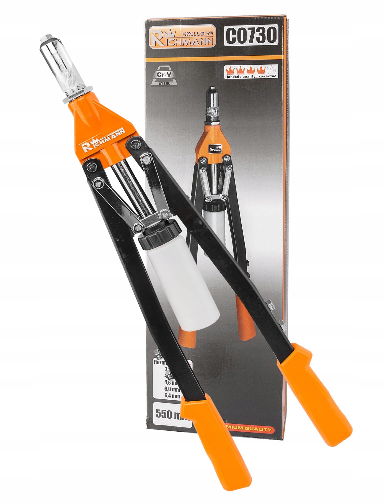 NITOWNICA NOŻYCOWA RĘCZNA CZOŁOWA 3,2-6,4MM CORONA 5906741607407 za 64 ...