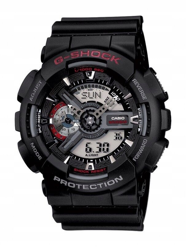 ZEGAREK MĘSKI CASIO G-SHOCK GA-110-1A SPORTOWY BOX (4971850935537) • Cena, Opinie • Męskie ...