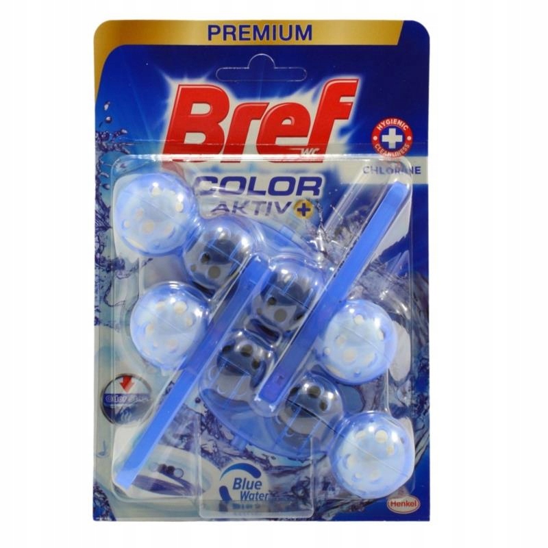 Bref Blue Active 2x50g Chlorine • Cena, Opinie - Allegro