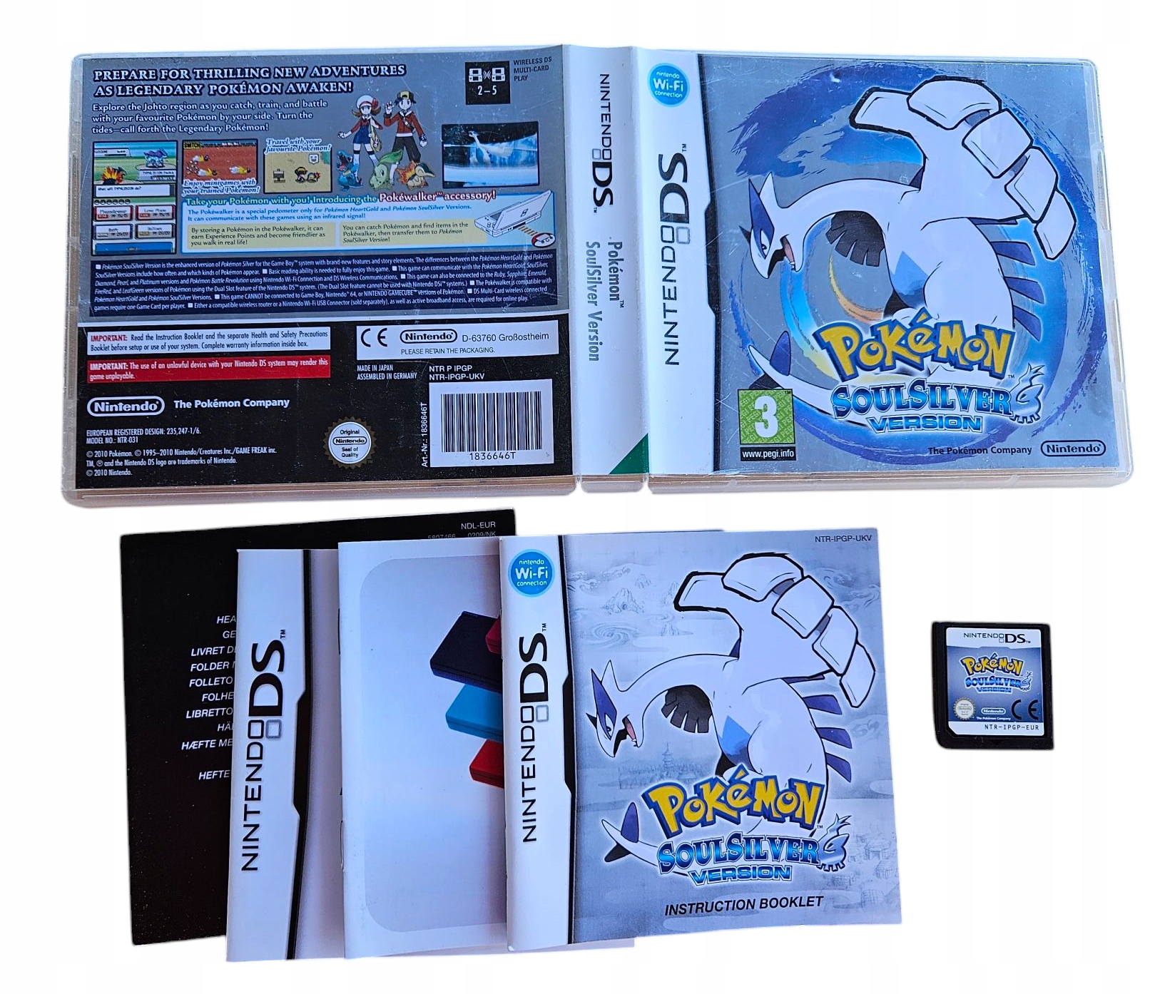 POKEMON SOUL SILVER VERSION DS - Stan: Używany 899.00PLN - Sklepy ...