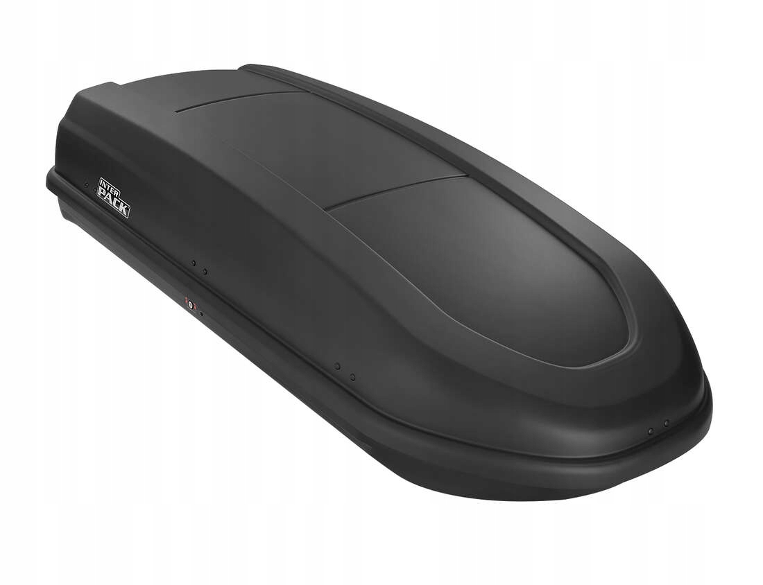 BOX DACHOWY INTER PACK GRAN TORINO 460 LITRÓW CZARNY MAT BAGAŻNIK ...