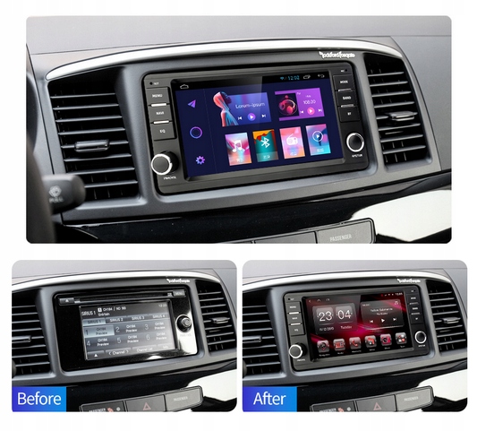 Radio nawigacja Mitsubishi ANDROID ASX Lancer 11 - Sklep, Opinie, Cena ...