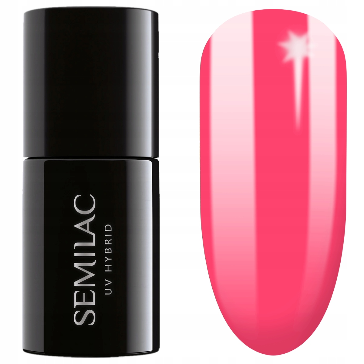 435 SEMILAC LAKIER HYBRYDOWY FRIENDLY MAGENTA 7ML (5902751446364 ...