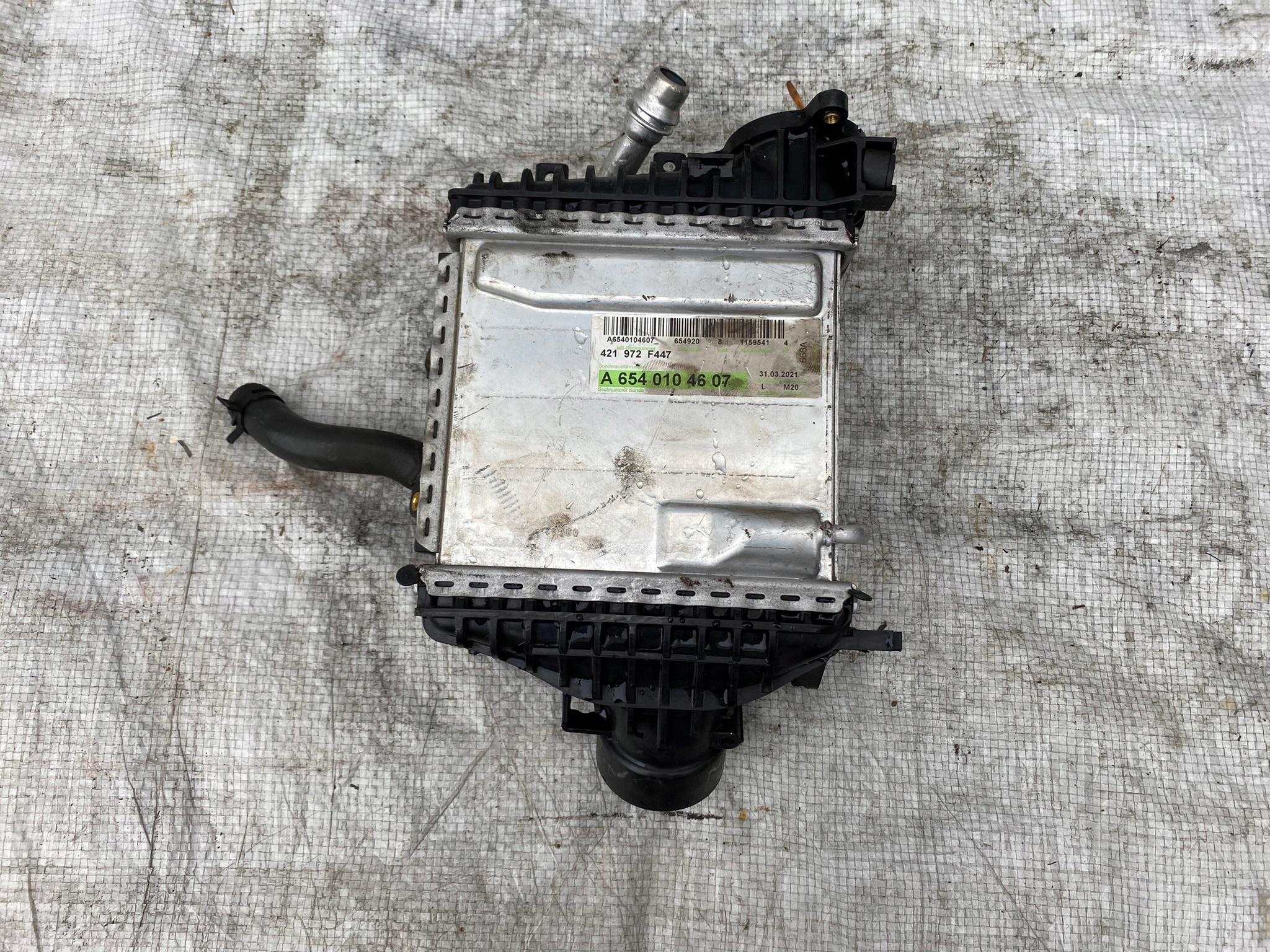 Mercedes 6540904101 Intercooler Chłodnica za 499.00PLN z Częstochowa ...