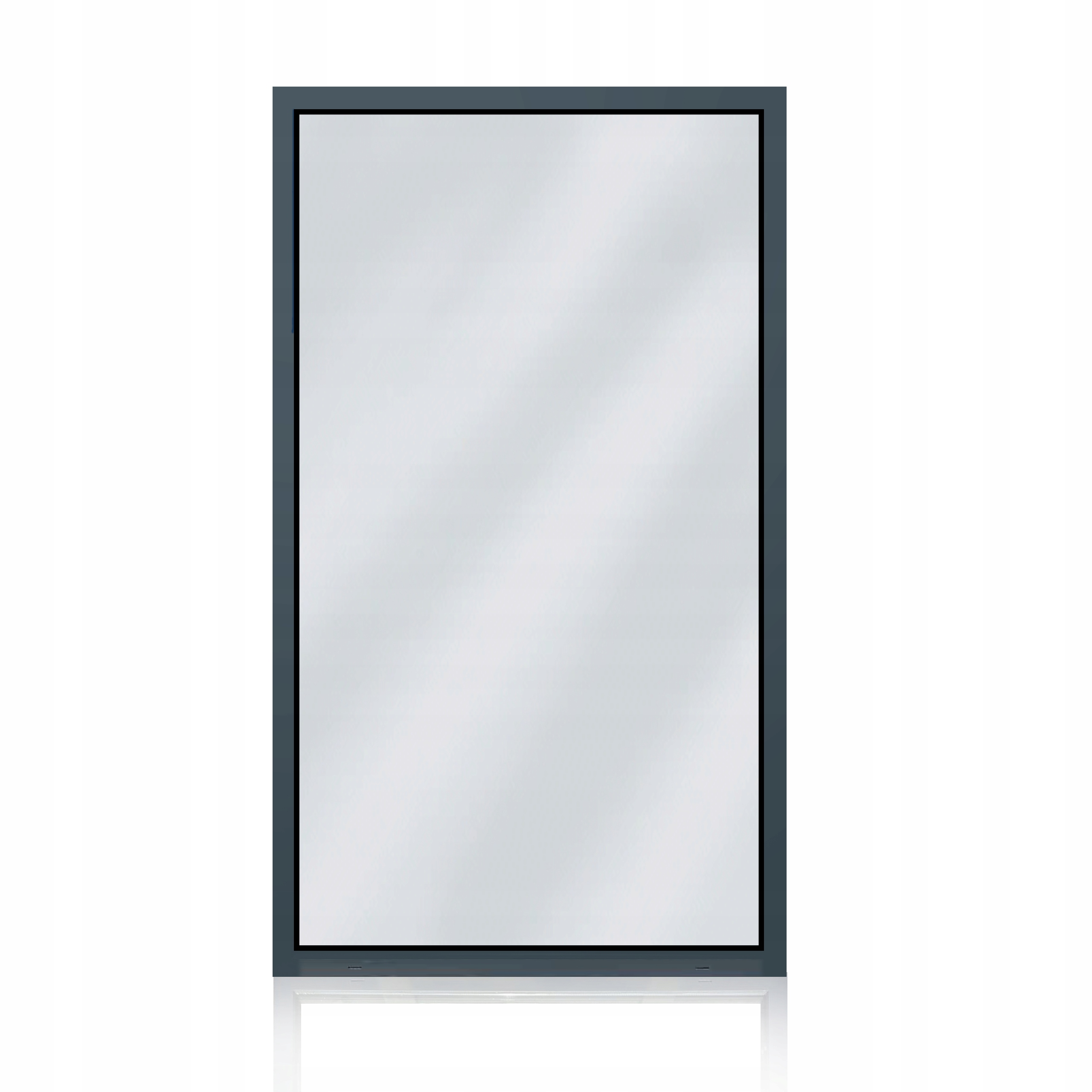 OKNO ALUMINIOWE ZIMNE STAŁE FIX 1000x2100 ANTRACYT • Cena, Opinie ...