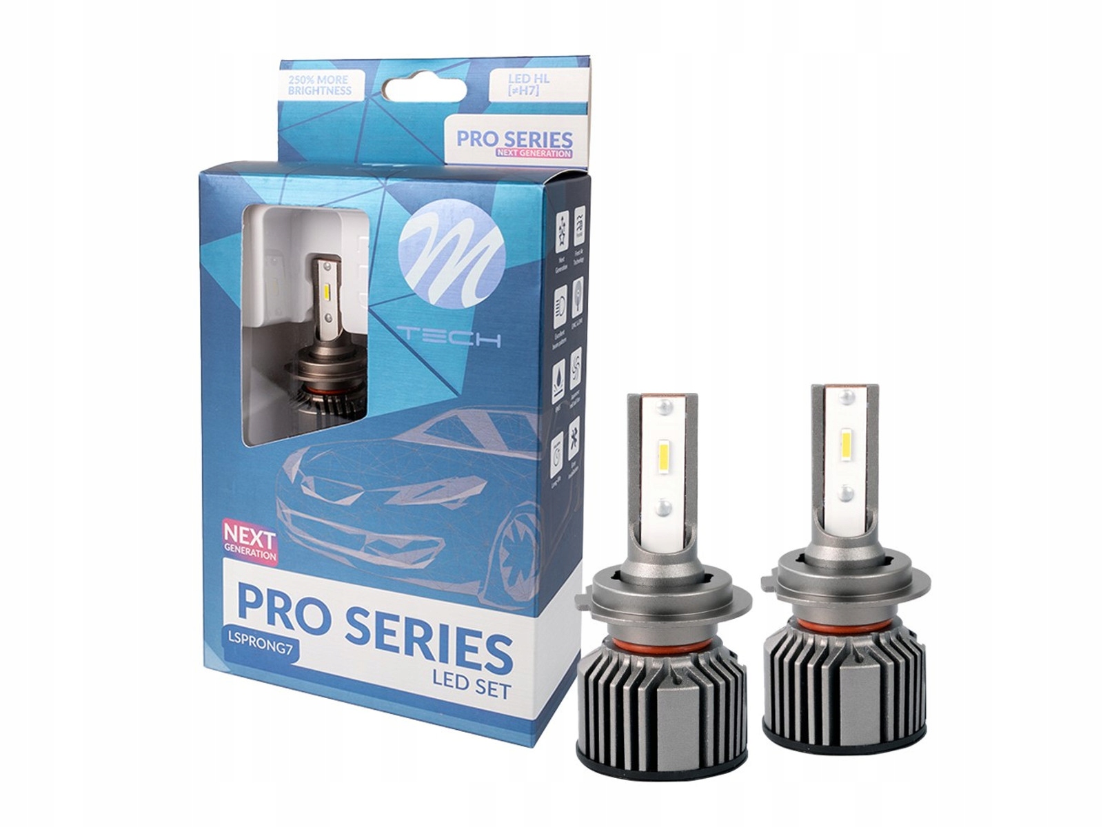 Retrofit M-TECH LEDSET Pro H7 NEW Generation 40W 5901508553133 za 165.20PLN z Będzin - Allegro ...