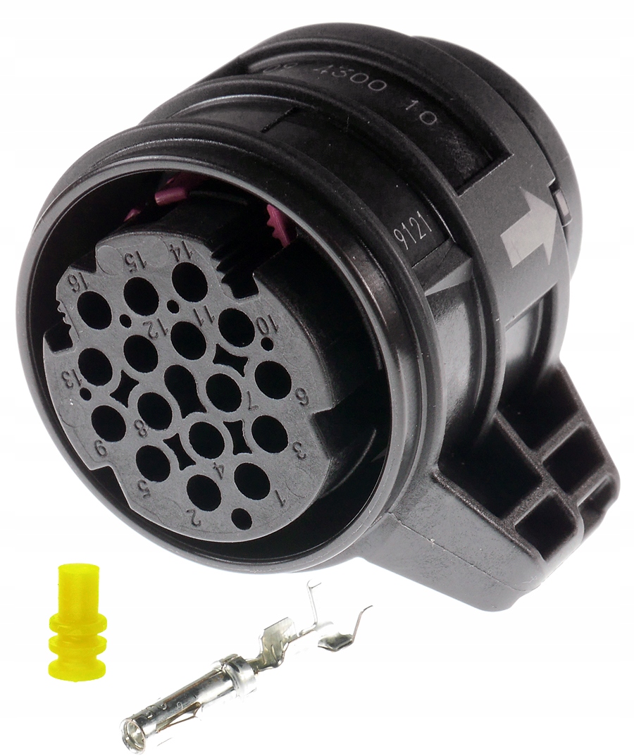 WTYK 16 PIN SKRZYNI BIEGOW DSG 7 09430010 AUDI VW za 120.00PLN z ...