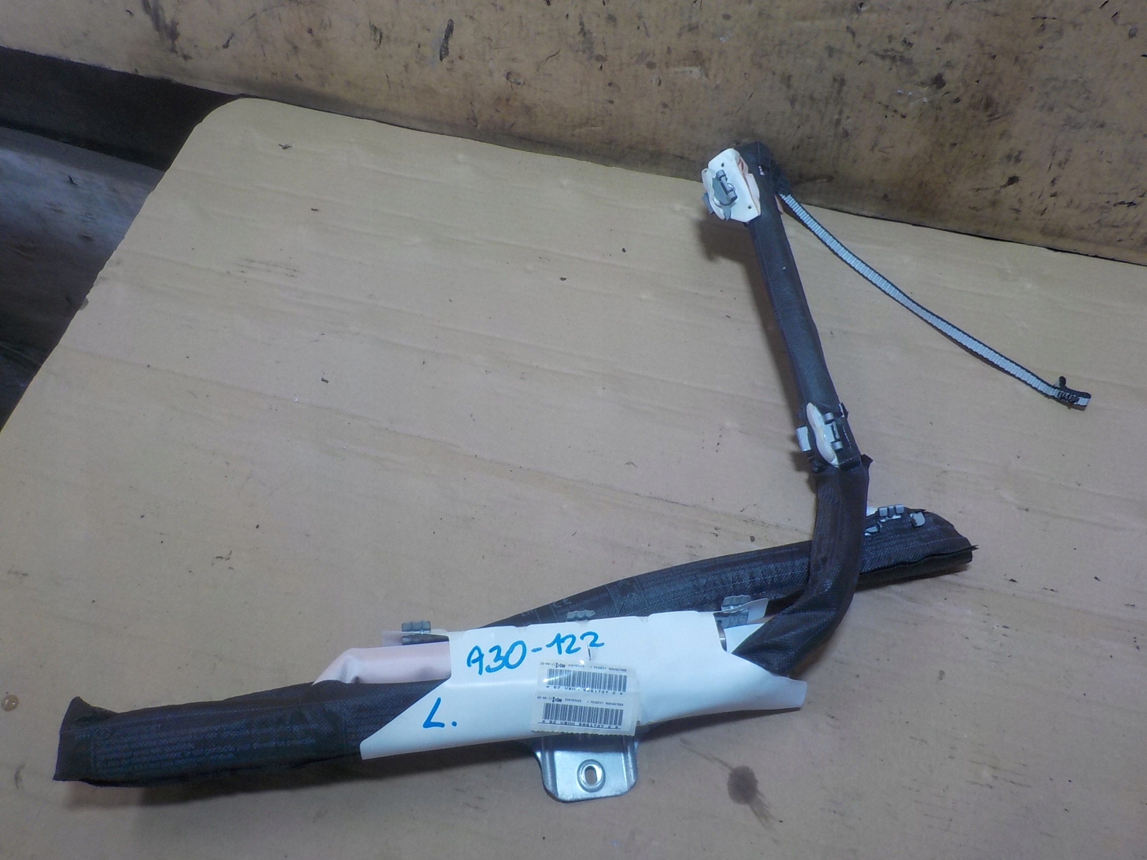 PEUGEOT 3008 1.6B KURTYNA AIRBAG LEWA 9684667880 za 65.00PLN z Zambrów ...