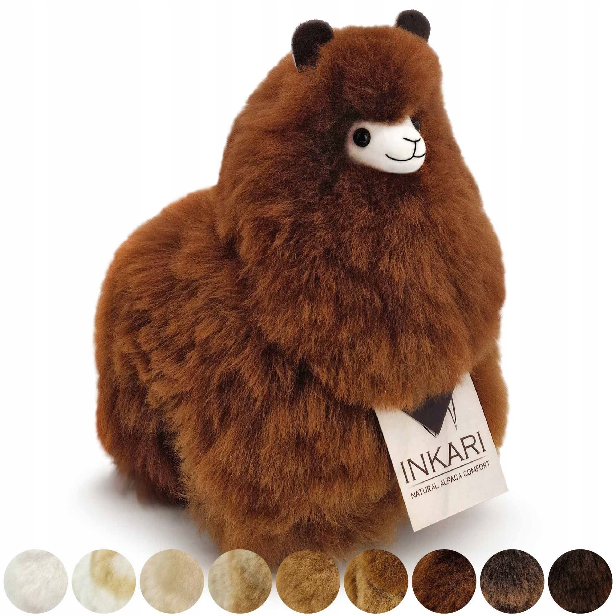 Inkari Alpaka Walnut maskotka dla alergików prezent na Święta Mikołaja ...